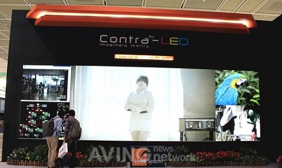 [KOBA 2013 On-Site] Hive System, No Gap Contra LED Display : 네이트 뉴스