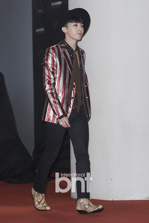 [bnt포토] 빅뱅 지드래곤 '오늘 태양이랑 듀엣하러 왔어요'(2014MAMA) : 네이트 뉴스