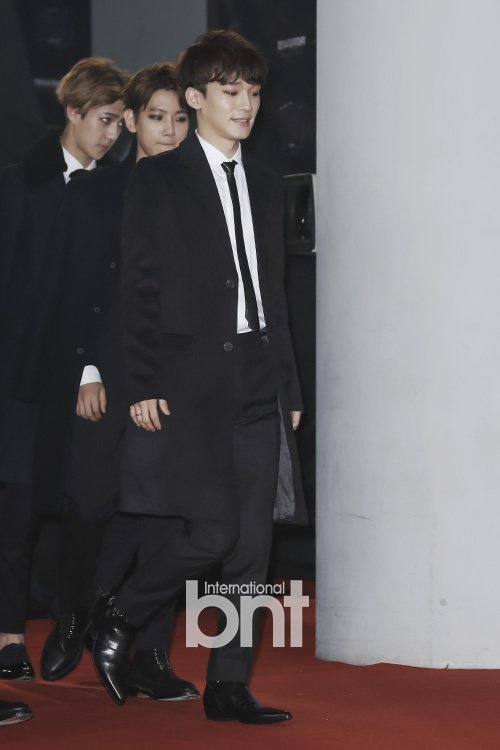 [bnt포토] 엑소 첸 '사뿐사뿐'(2014MAMA) : 네이트 뉴스