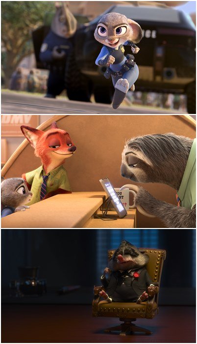 [리뷰] '주토피아', 귀여운 동물은 언제나 옳다 : 네이트 뉴스