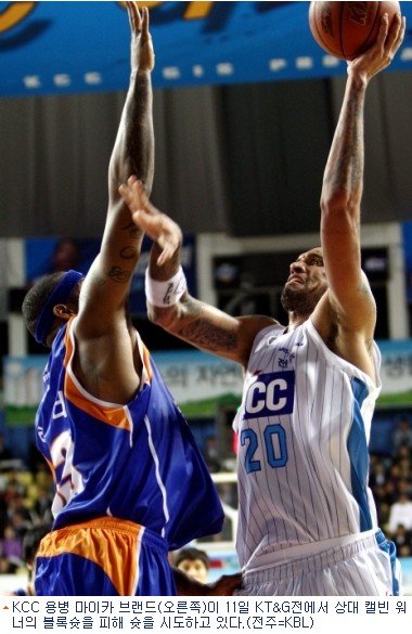 '대혈투!' KCC, 3차 연장 끝에 KT&G전 신승 : 네이트 스포츠