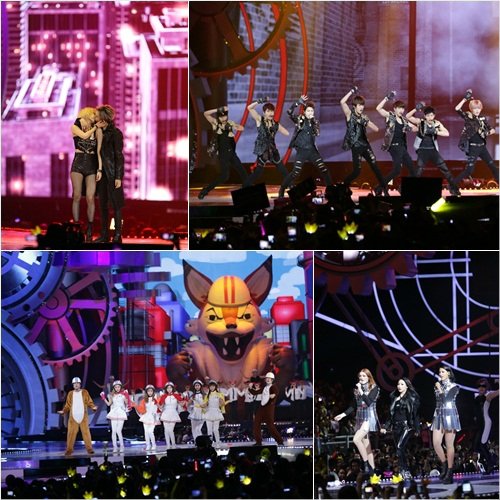 섹시·코믹·카리스마·감동…2013 MAMA가 선보인 4색 화합 무대 : 네이트 연예