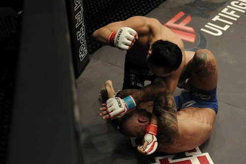 통쾌했다! 김수철, 로드FC서 파운딩 TKO승 : 네이트 스포츠