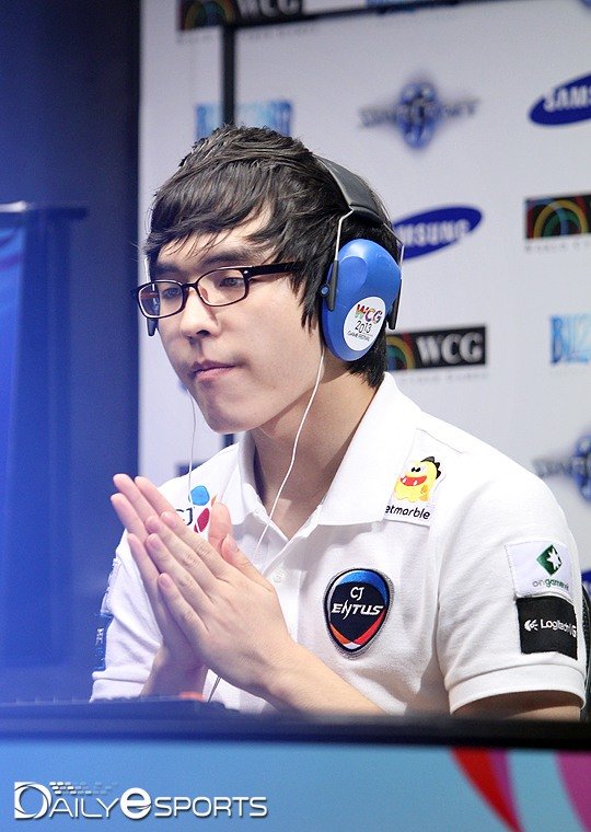 [포토] 'WCG 11연승' CJ 김정훈, 방송 경기 체질? : 네이트 스포츠