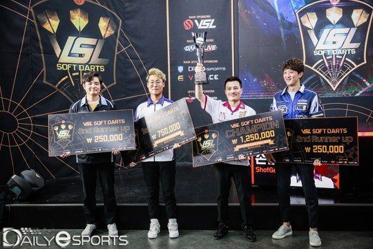 [포토[ VSL 소프트 다트 수상자들 : 네이트 스포츠