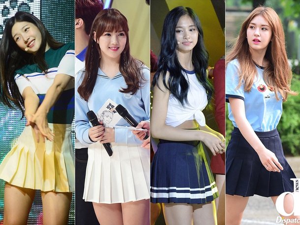 [테마 HD] "청순하고, 발랄하게"…걸그룹, 테니스 스커트 | 아이돌24시 : 네이트 연예