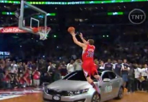 기아차 K5, NBA 슬램덩크대회 깜짝 등장 : 네이트 뉴스