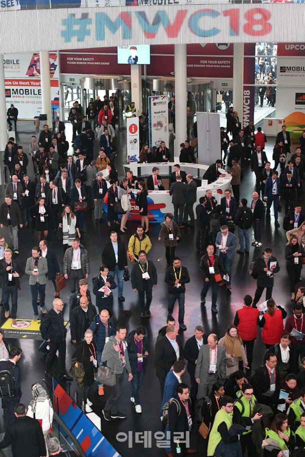 [포토]MWC 2018 개막 : 네이트 뉴스