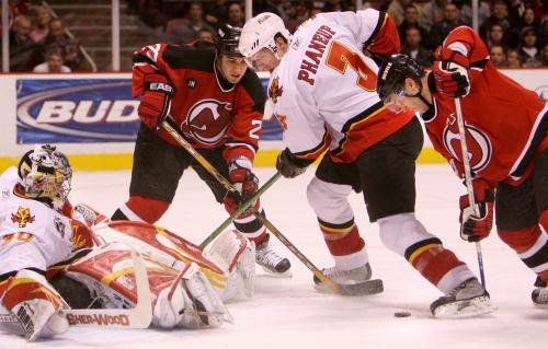 NHL FLAMES VS. DEVILS : 네이트 스포츠