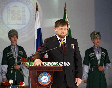 RUSSIA CHECHNYA PRESIDENT INAUGURATION : 네이트 뉴스