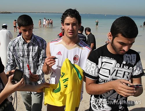 UAE AC MILAN WINTER TRAINING TOUR : 네이트 스포츠