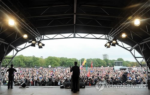 BRITAIN TUC MARCH : 네이트 뉴스