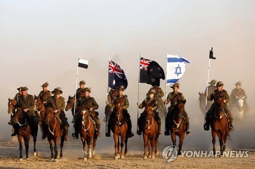 ISRAEL AUSTRALIA ANZAC TRAIL HORSE RIDE : 네이트 뉴스