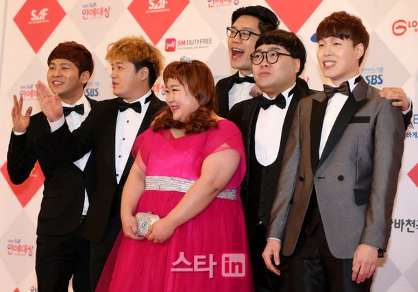 [포토]SBS '2015 SAF 연예대상' 찾은 웃찾사 : 네이트 연예