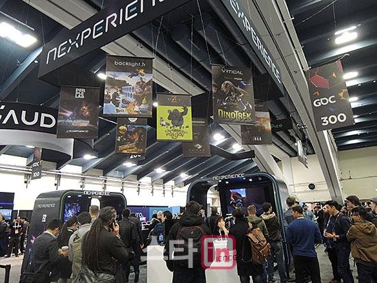 [포토]GDC 2017 '골프존유원홀딩스 넥스피리언스 부스' : 네이트 스포츠