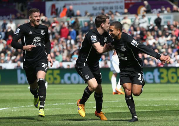[EPL 32R] '기성용 풀타임' 스완지, 에버턴과 격전 끝 1-1 무승부 : 네이트 스포츠