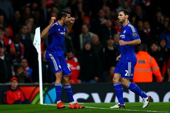 [EPL 리뷰] '코스타 결승골' 첼시, '퇴장' 아스널에 1-0 승…8G 무패+13위 : 네이트 스포츠