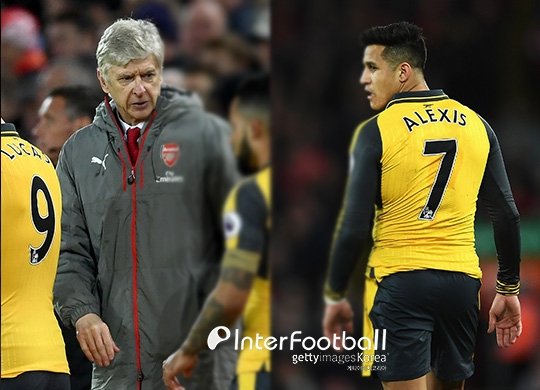 [EPL ISSUE] '선발 제외' 산체스와 벵거 사이의 묘한 기류 : 네이트 스포츠