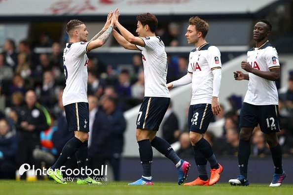 [FA컵 리뷰] '손흥민 3G 1AS' 토트넘, 밀월에 6-0 대승…준결승 진출! : 네이트 스포츠