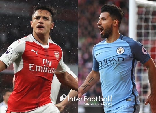 [EPL ISSUE] '동갑내기 에이스' 산체스 아구에로, 빅딜 성사될까? : 네이트 스포츠