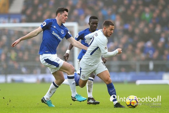 [EPL 리뷰] '아자르 침묵' 첼시, 에버턴 수비에 막혀 0-0 무승부…3G 무패 : 네이트 스포츠