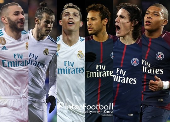 [UCL 프리뷰] '화력쇼 예고' 레알vsPSG, BBC와 MCN이 만난다 : 네이트 스포츠