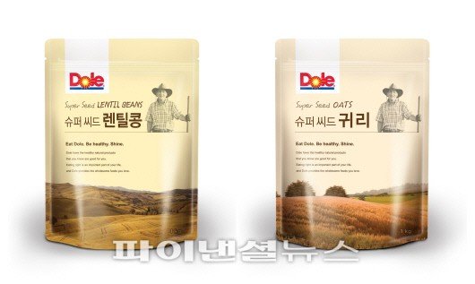 돌(Dole)코리아, '슈퍼씨드 렌틸콩' , '슈퍼씨드 귀리' 2종 출시 : 네이트 뉴스