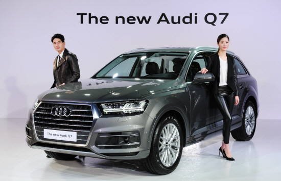 아우디 코리아, 프리미엄 SUV '뉴 아우디 Q7' 선봬 : 네이트 뉴스