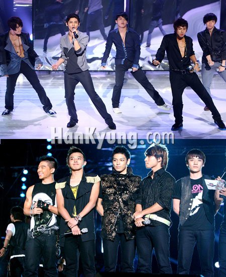 동방신기 VS 빅뱅, MKMF서 대격돌 : 네이트 뉴스