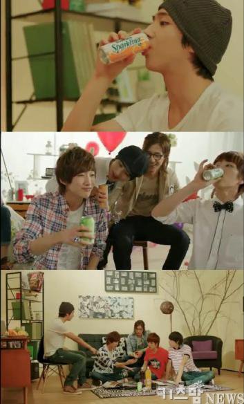 B1A4(비원에이포), 데뷔 두 달 만에 연이어 음료 광고 모델로 발탁! : 네이트 연예