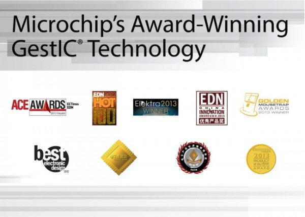 마이크로칩 'GestIC 기술' 전세계서 11개상 수상 : 네이트 뉴스