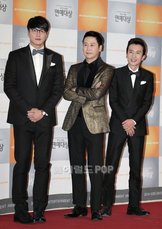 [포토]'KBS 연예대상 3MC' 성시경-신동엽-유희열 | 아이돌24시 : 네이트 연예