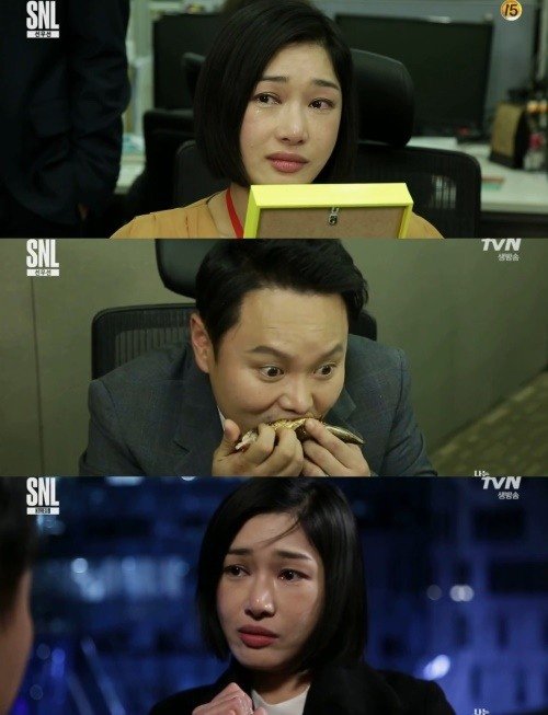 'SNL8' 김민교, 전생에 선우선 고양이 '미우'였나 : 네이트 연예