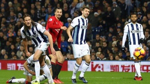 [PL 17R] '즐라탄 멀티골' 맨유, 웨스트브롬위치 2-0으로 제압…리그 3연승 : 네이트 뉴스
