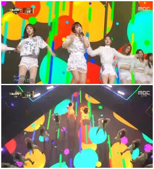[MBC 가요대제전] EXID, '갑상선 기능 항진증' 솔지 빈자리까지 채웠다 : 네이트 연예