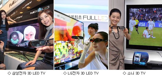 삼성·LG 3DTV 홈에 소니 '등판'… 승부수 먹힐까 : 네이트 뉴스