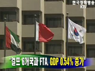 걸프 6개국과 FTA, GDP 0.54% 증가 : 네이트 뉴스