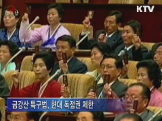 北, 금강산 특구법 제정…현대 독점권 배제 : 네이트 뉴스