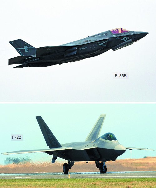 [北 6차 핵실험] 美 F-22·F-35B 한반도 순환 배치 검토…동해에 이지스 구축함·핵잠수함 배치도 : 네이트 뉴스