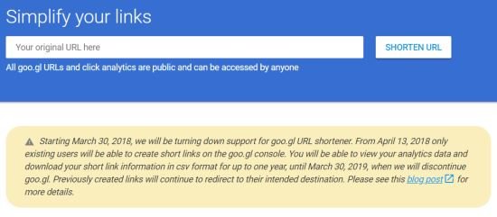 'goo.gl' 단축 주소 1년 뒤 사라진다…구글 FDL 서비스로 전환 : 네이트 뉴스