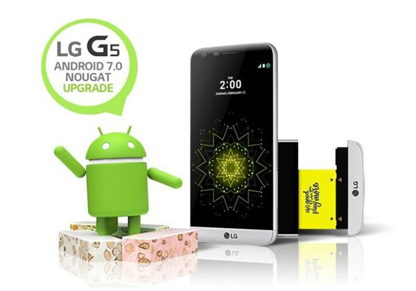 LG Elec begins OS update to Nougat for G5 Android phones : 네이트 뉴스