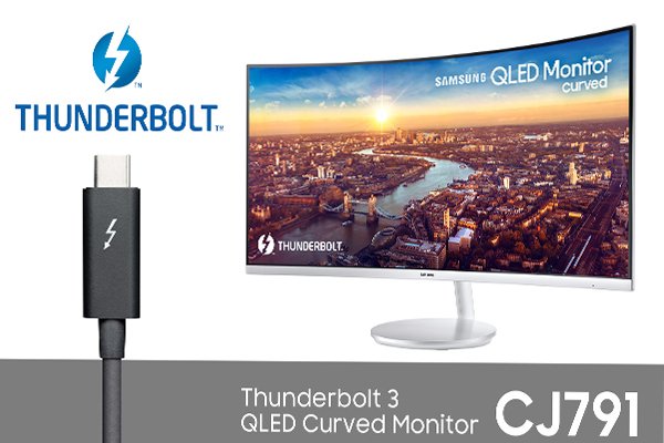 Samsung Elec QLED monitor with Thunderbolt 3 connectivity to debut at ...