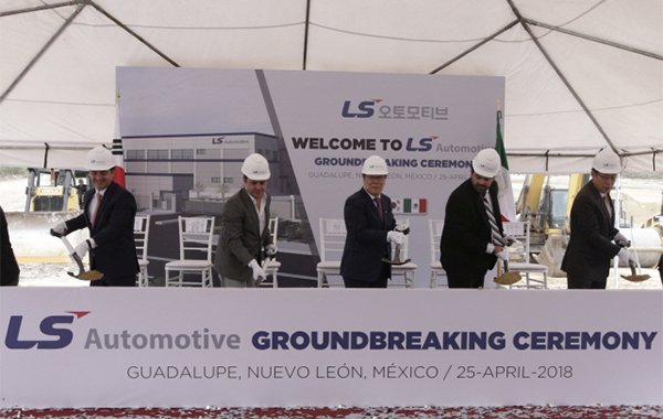LS Automotive Technologies breaks ground for auto parts base in Mexico ...