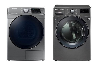 '이불도 거뜬'…삼성 그랑데 vs LG 트롬, 16kg 대용량 건조기 경쟁 : 네이트 뉴스
