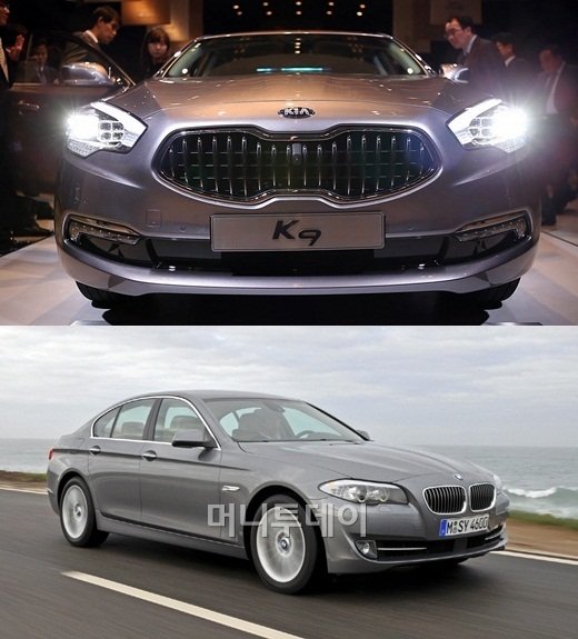 '수입차 겨냥' K9, 6천만원대 BMW·벤츠에 고전 : 네이트 뉴스