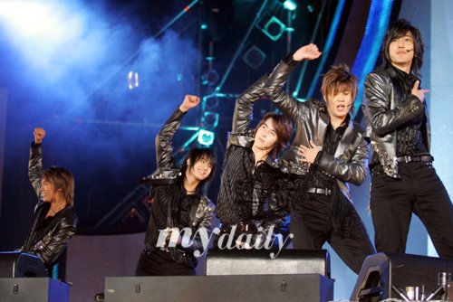 [MD포토] SS501, '우리의 기본 안무는 국민체조?' : 네이트 연예