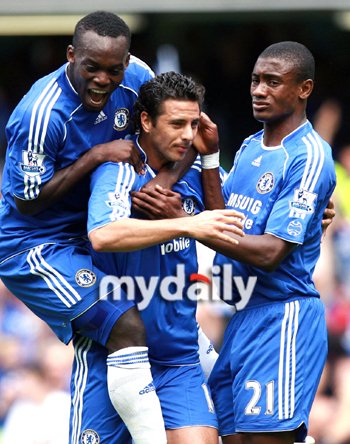 [첼시-버밍엄] EPL데뷔골 피차로 '축하도 좋지만...' : 네이트 스포츠