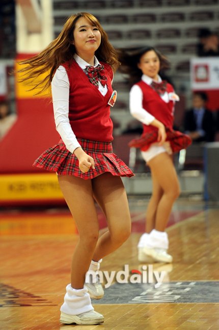 [MD포토]아슬아슬한 KGC 치어리더 : 네이트 스포츠