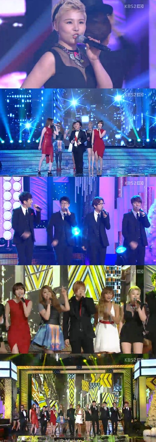 '2012 KBS 연예대상', '불후' 축하무대로 첫 포문 [KBS 연예대상] : 네이트 연예