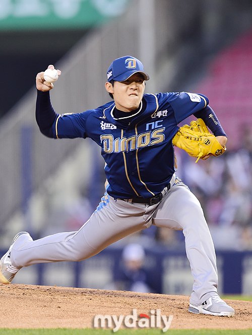 '시즌 첫 QS' NC 이태양, 호투에도 패전위기 : 네이트 스포츠